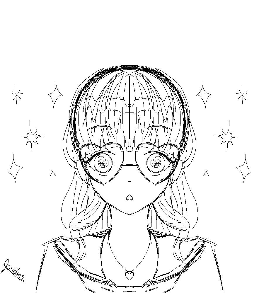 Anime Girl Sketch By Crispyimp On Deviantart