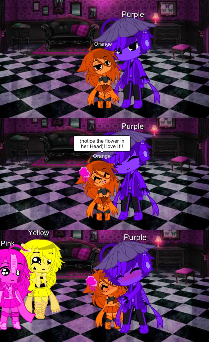 Purple X Orange By Gabr08briel On Deviantart