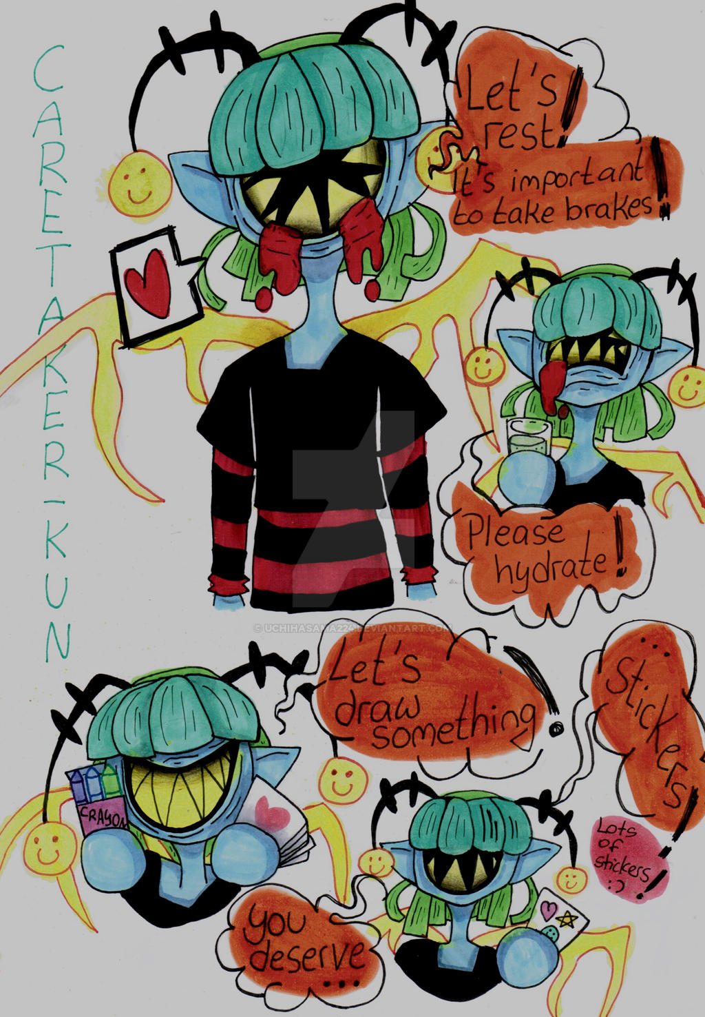 Drawtober prompt : Alien by UchihaSama224 on DeviantArt Drawtober prompt : Alien by UchihaSama224 on DeviantArt