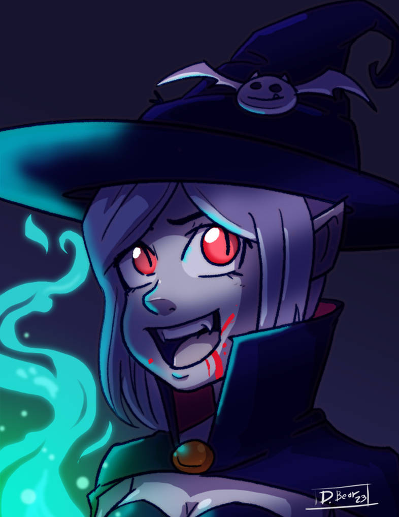 Vampire Witch By Drawbear On Deviantart