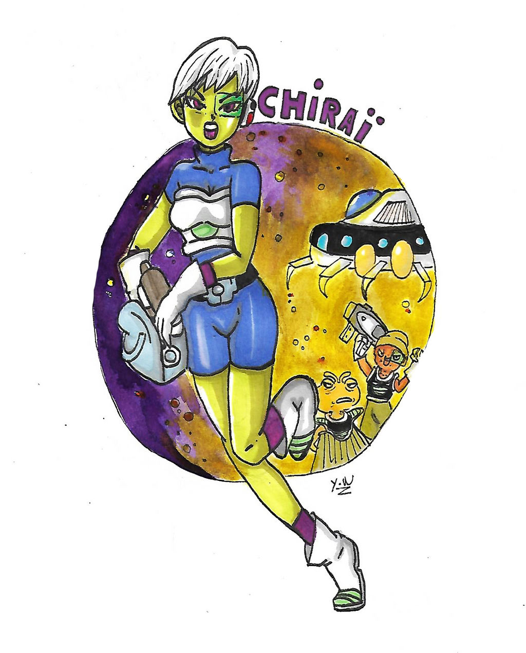 Fanart Dbs Broly Chirai By Yokowalker On Deviantart