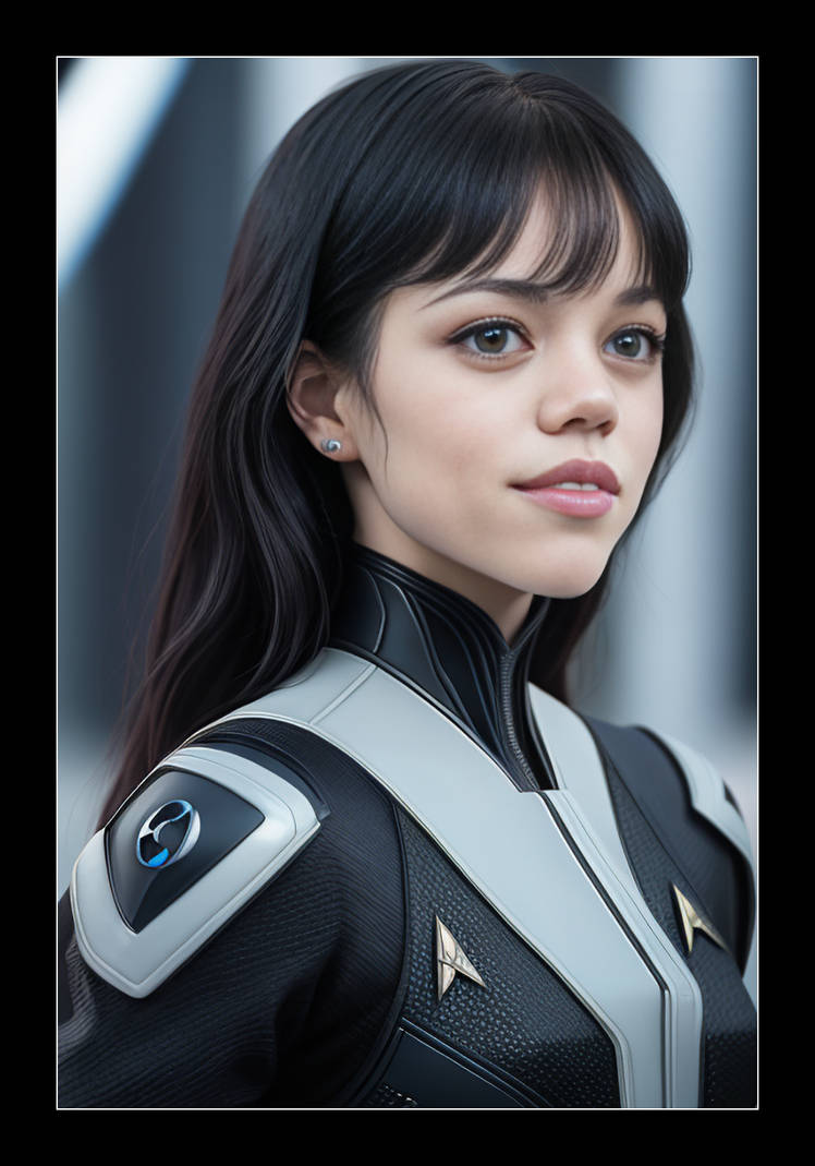 Jenna Ortega - Star Trek by CitizenOlek on DeviantArt Jenna Ortega - Star Trek by CitizenOlek on DeviantArt