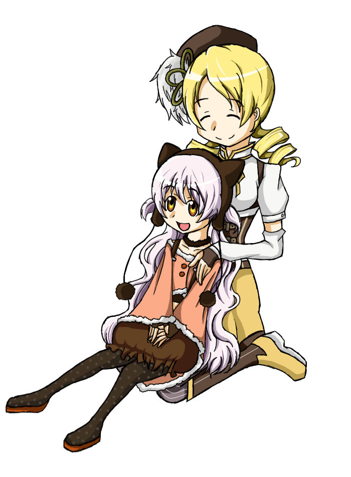 Madoka Magica Mami And Nagisa By Babero On Deviantart