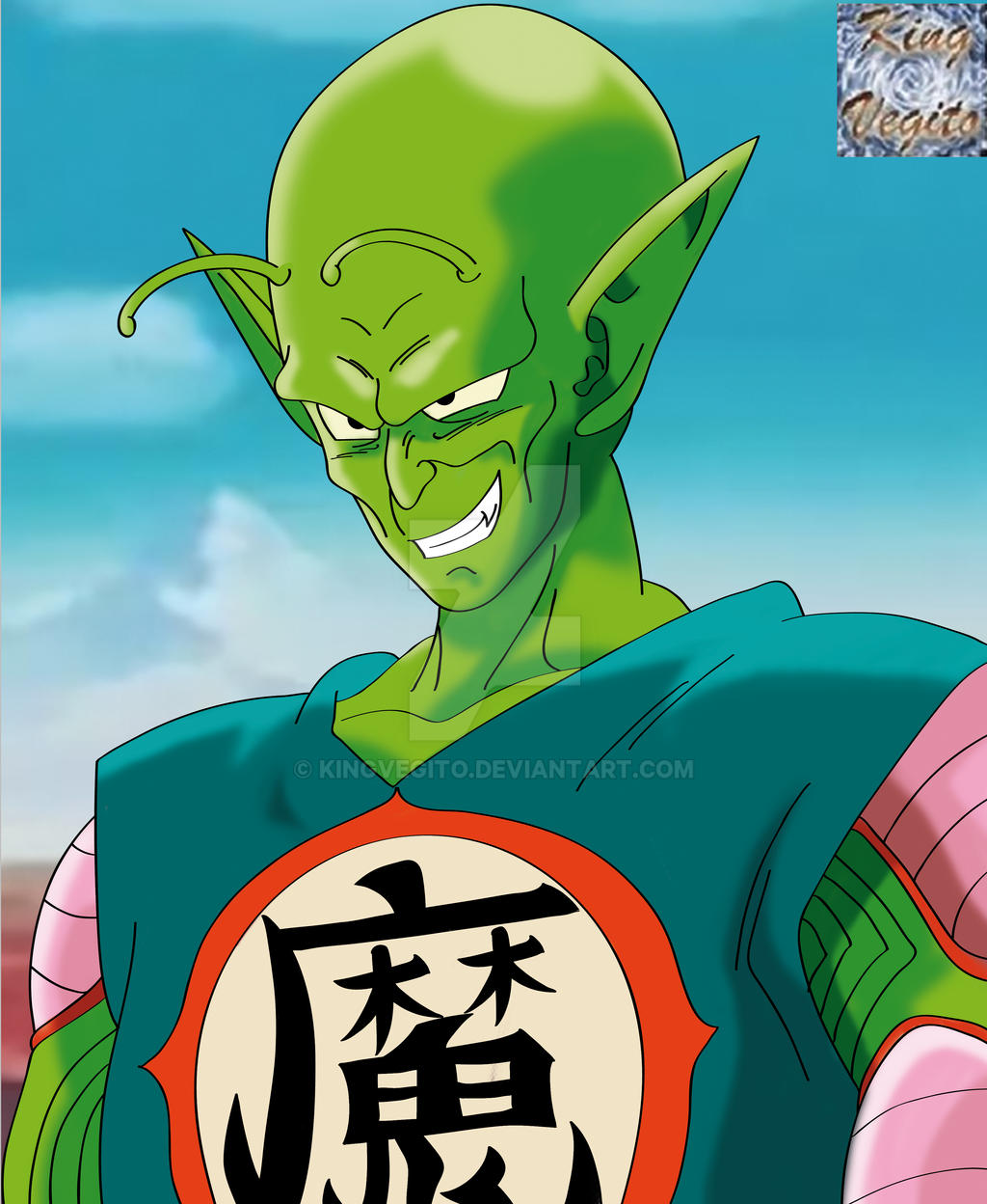Demon King Piccolo By Kingvegito On Deviantart
