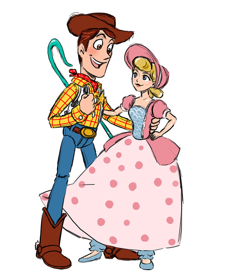 Woody And Bo Peep By Jackspicerchase On Deviantart