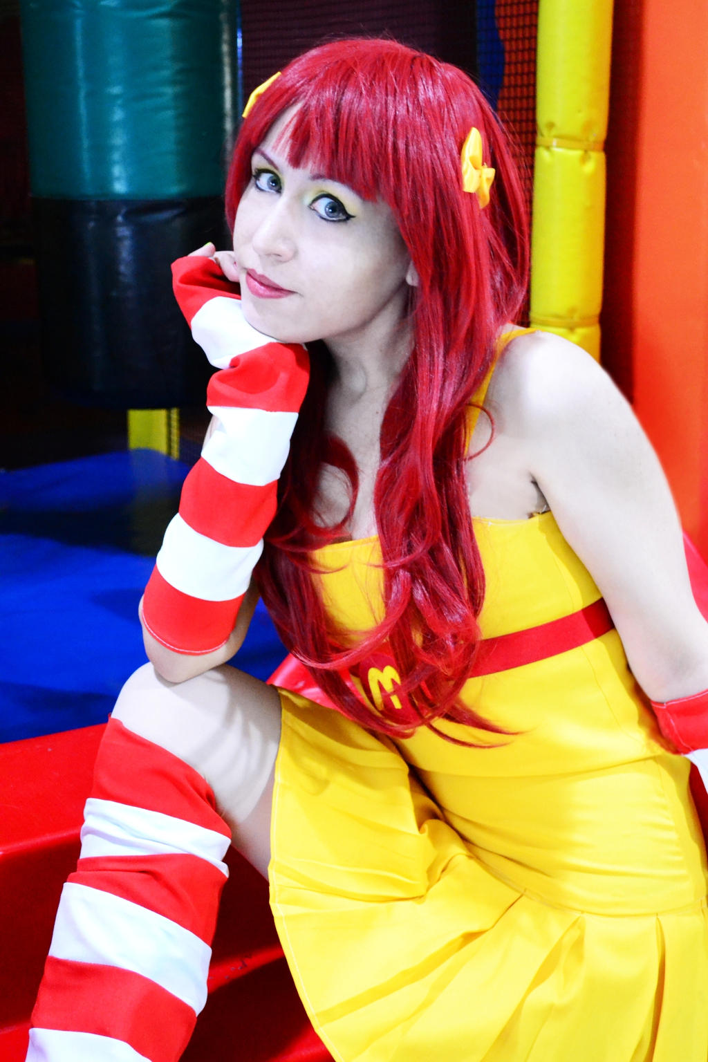 Ronald Mcdonald Cosplay By Cherrysteam On Deviantart