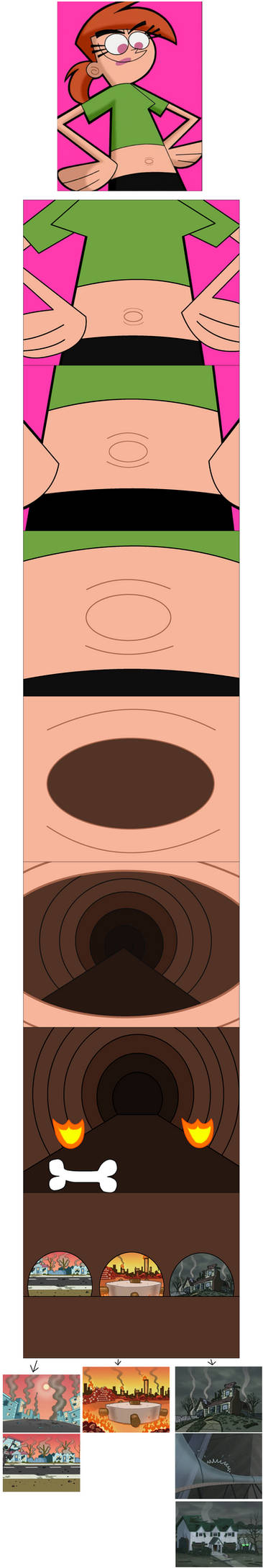 Inside Vickys Belly Button By Redballbomb On Deviantart