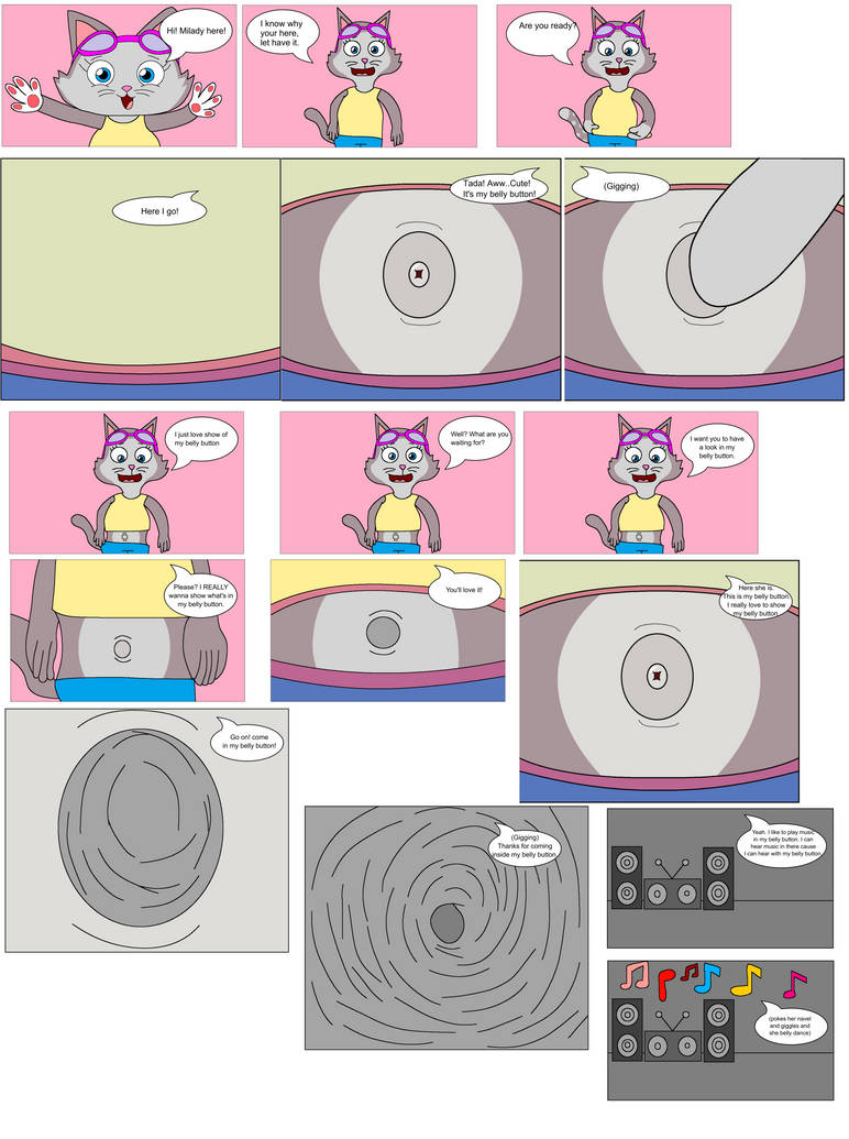 Inside Miladys Belly Button By Redballbomb On Deviantart