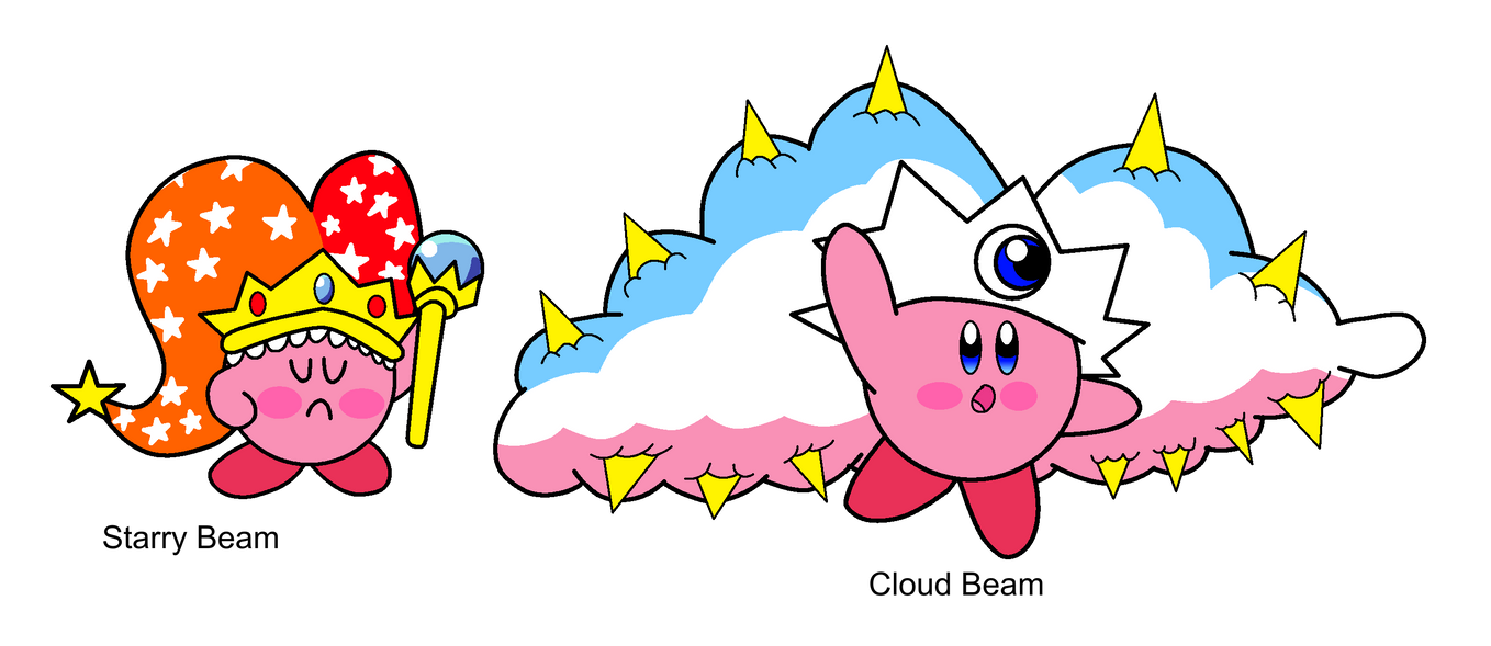 Beam Kirby upgrades by redballbomb on DeviantArt Beam Kirby upgrades by redballbomb on DeviantArt