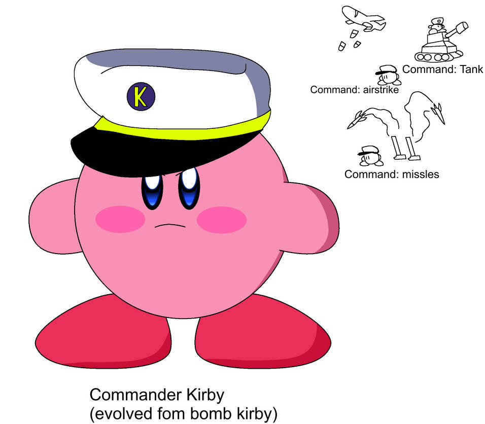Commander Kirby (evolved ability) by redballbomb on DeviantArt Commander Kirby (evolved ability) by redballbomb on DeviantArt