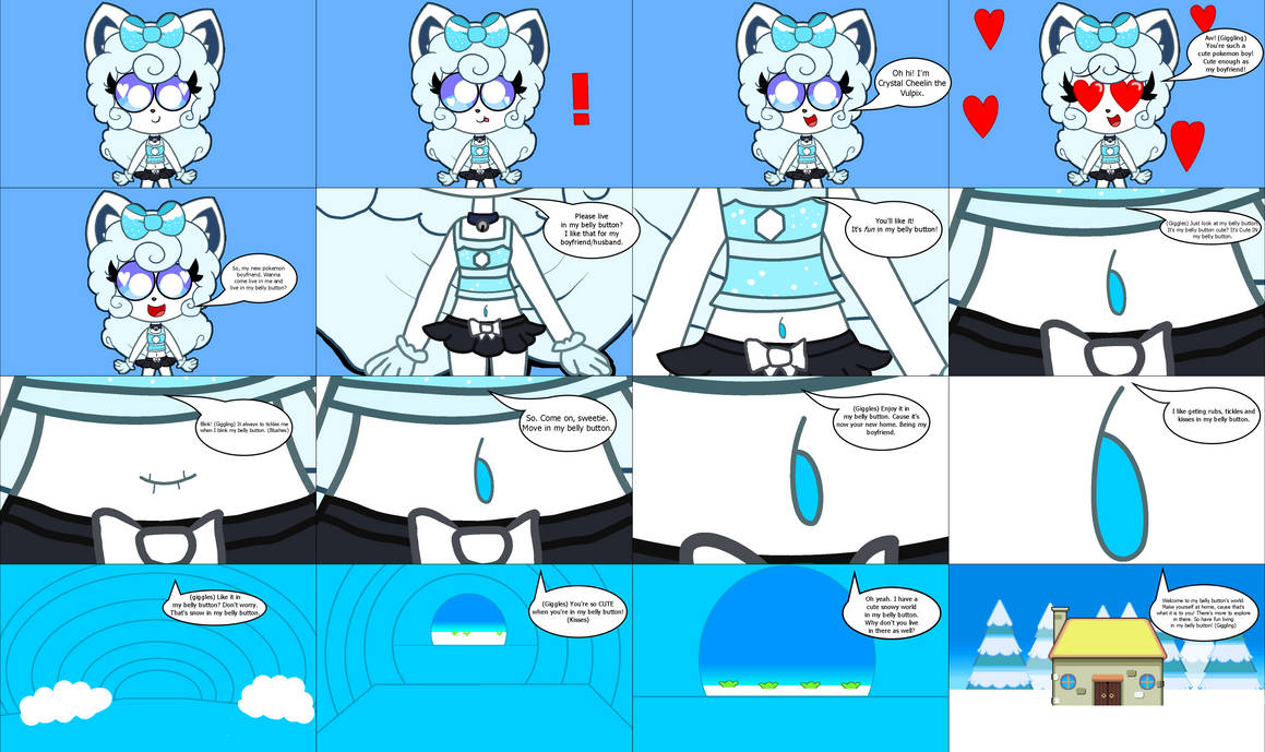 Crystal Inside Her Belly Button By Redballbomb On Deviantart