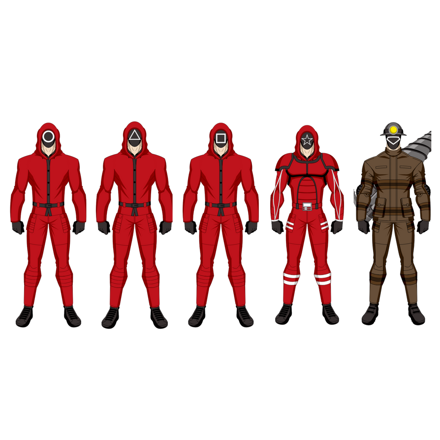 The Squid Game Guards By Mrflagman1999 On Deviantart