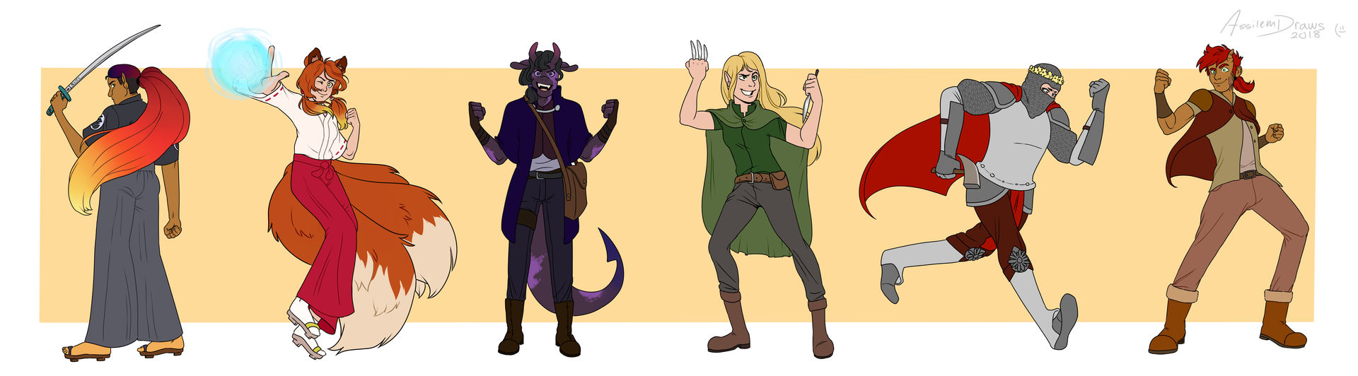 Dungeons And Dragons Party Commission By Melssketchdump On Deviantart