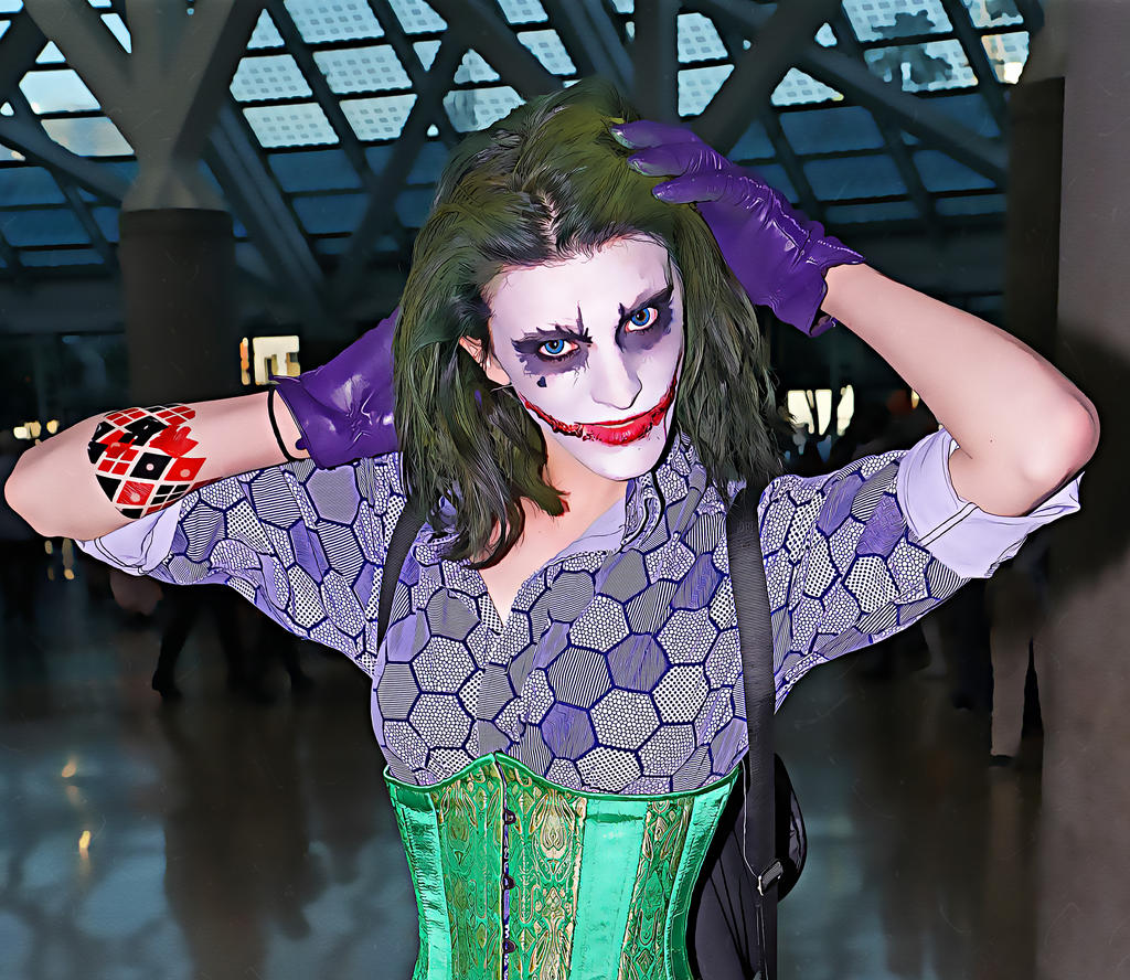 Female Joker By Abdella Photo Art On Deviantart