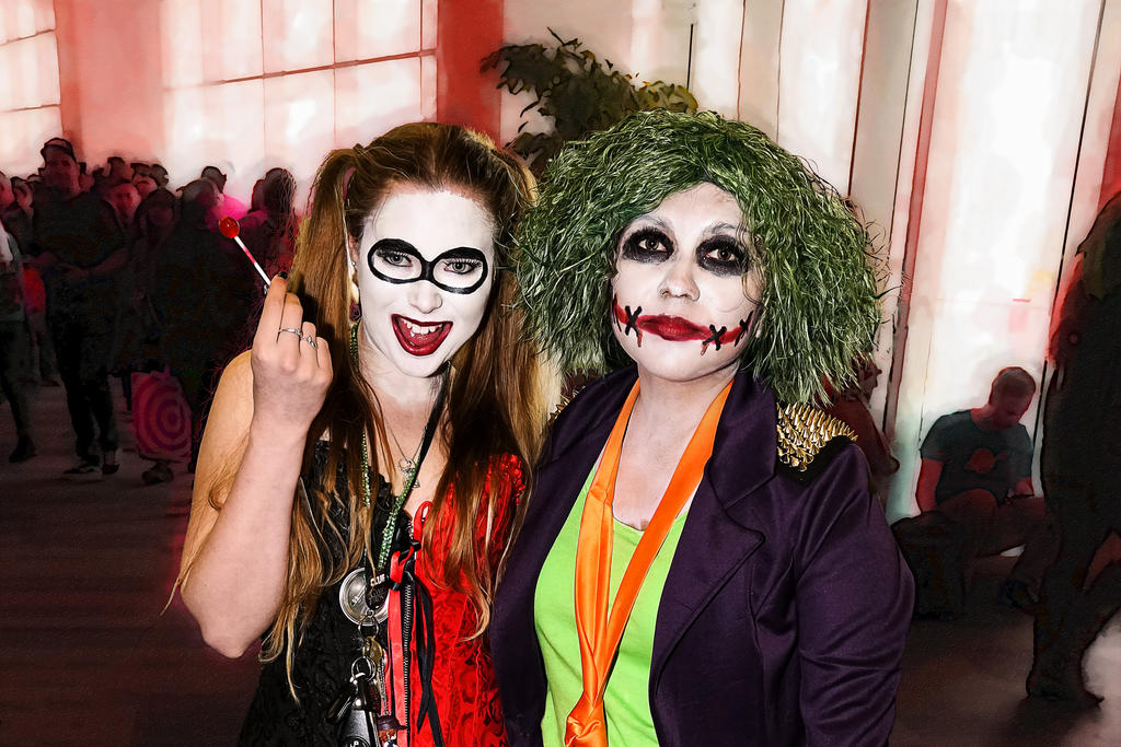 Svcc 2017 Face 42 Harley Joker Abdella By Abdella Photo Art On Deviantart