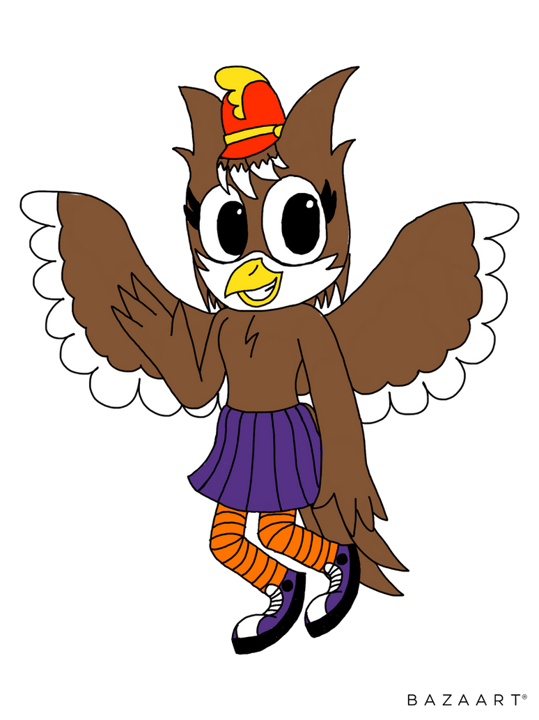 Hootie The Owl Renew 3 Flying With Her Wings By Bugmaser On Deviantart