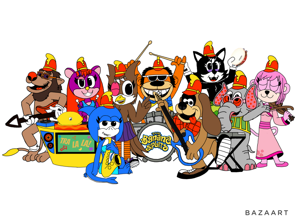 The Banana Splits Band Renew Updated Main 9 By Bugmaser On Deviantart