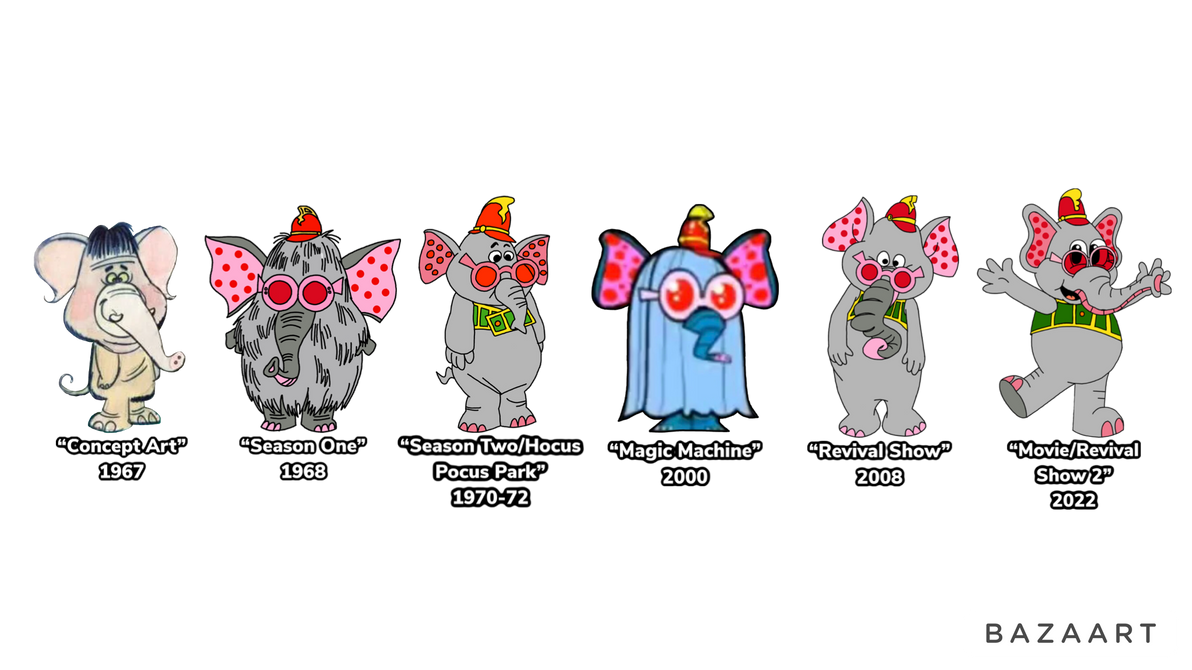 The Banana Splits Snorky Through Out The Years By Bugmaser On Deviantart