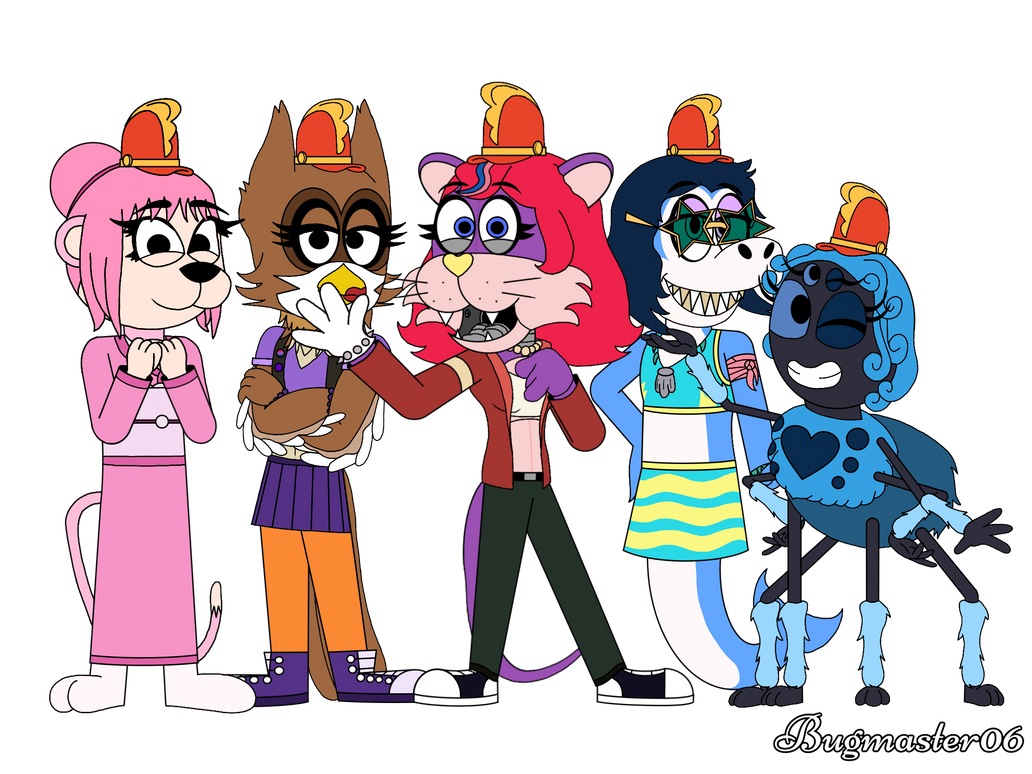 The Banana Splits Gang The New Five Members By Bugmaser On Deviantart
