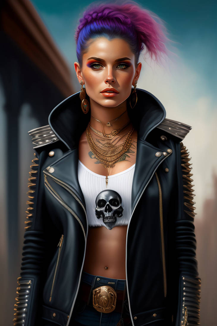 Cute Punk Tattoo Girl By Mdart999 On Deviantart