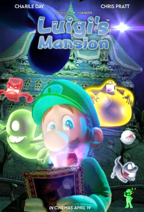 Nintendo Illumination Luigi Mansion Movie Poster By Heybolol On Deviantart