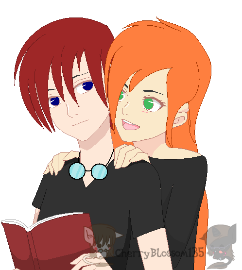 Couples On Cherryblossom Fans Deviantart