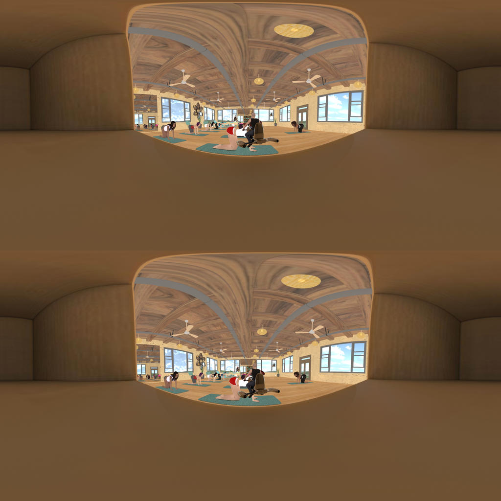 Shrunk In Yoga Class Preview 18 Vr 3d 360 By Virtualgts On Deviantart