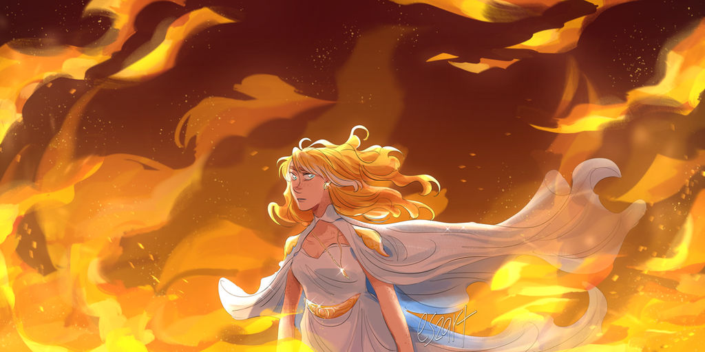 Jolie Fanart Kotlc Field Of Fire By Eszart On Deviantart
