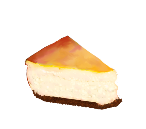 Cheesecake Slice, Plain by emptypulchritude on DeviantArt Cheesecake Slice, Plain by emptypulchritude on DeviantArt