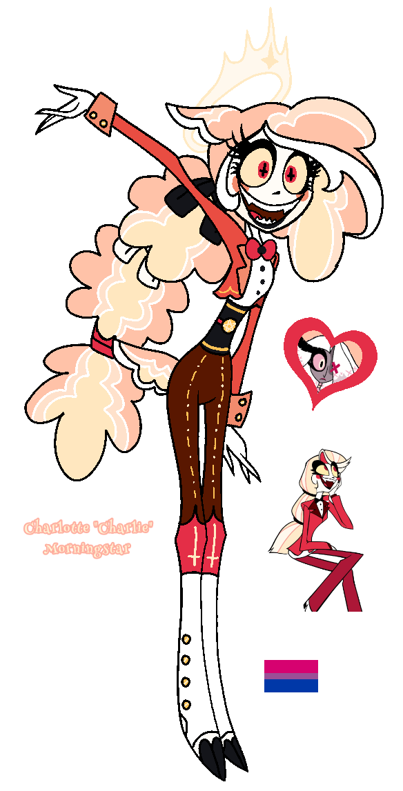 Hh Charlie Morningstar Reimagined By Sir Psych0 S3xy On Deviantart