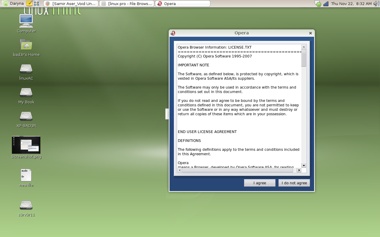 linuxmint4 - opera by Linux4SA on DeviantArt