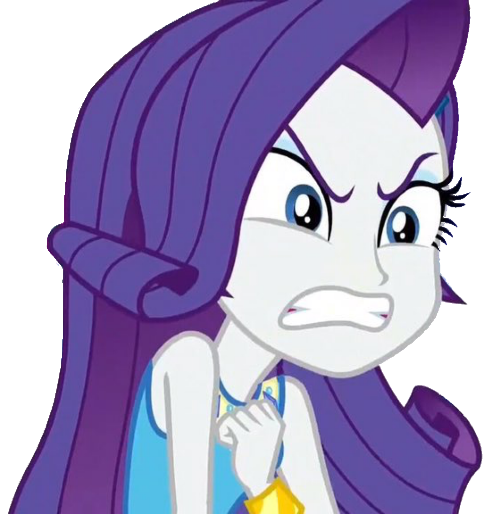 Rarity Angry By Fireluigi29 On Deviantart