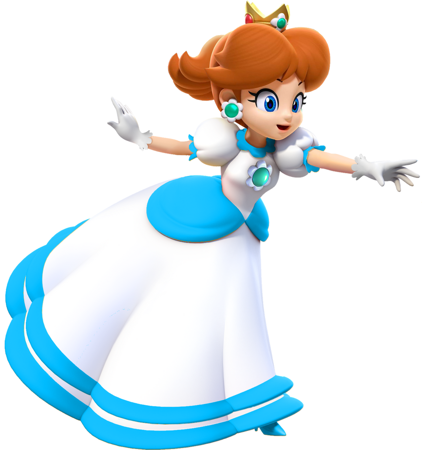 Ice Princess Daisy 3d By Fireluigi29 On Deviantart