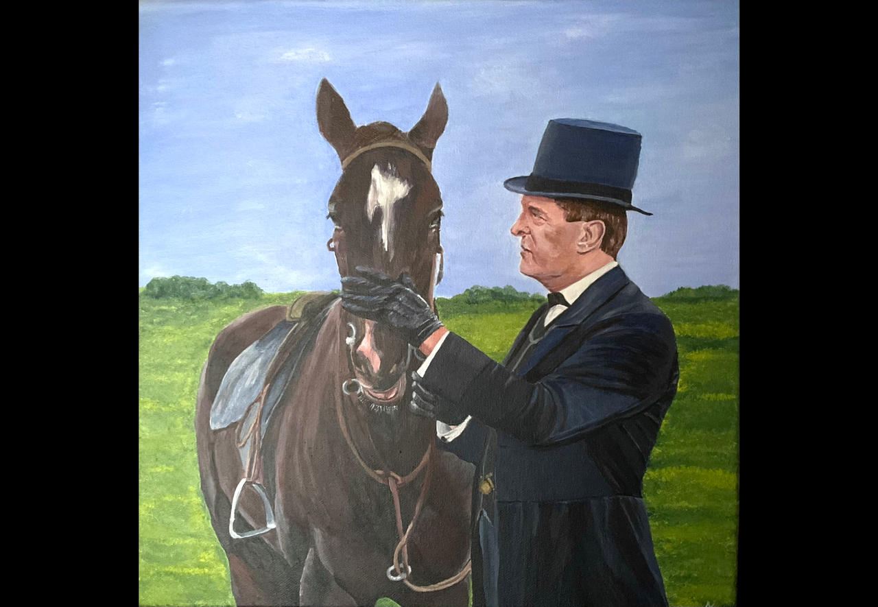 Jeremy Brett As Sherlock Holmes With Silver Blaze By Killingtheevil On