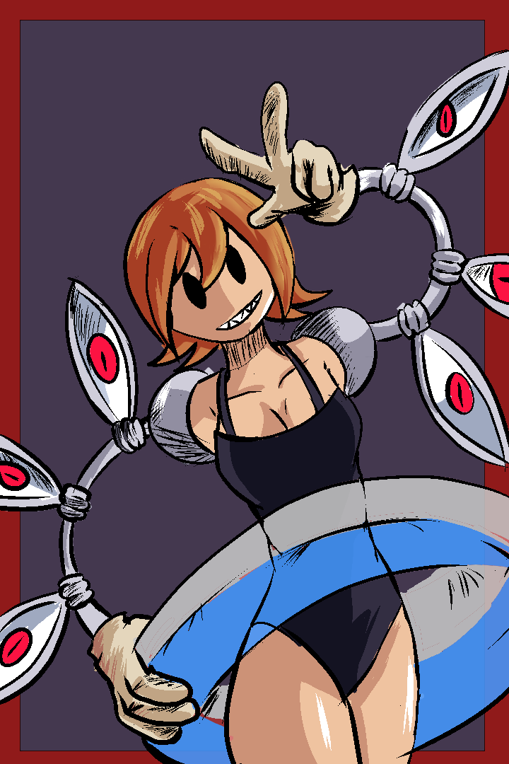 Peacock Skullgirls Fanart By Xfrezk On Deviantart