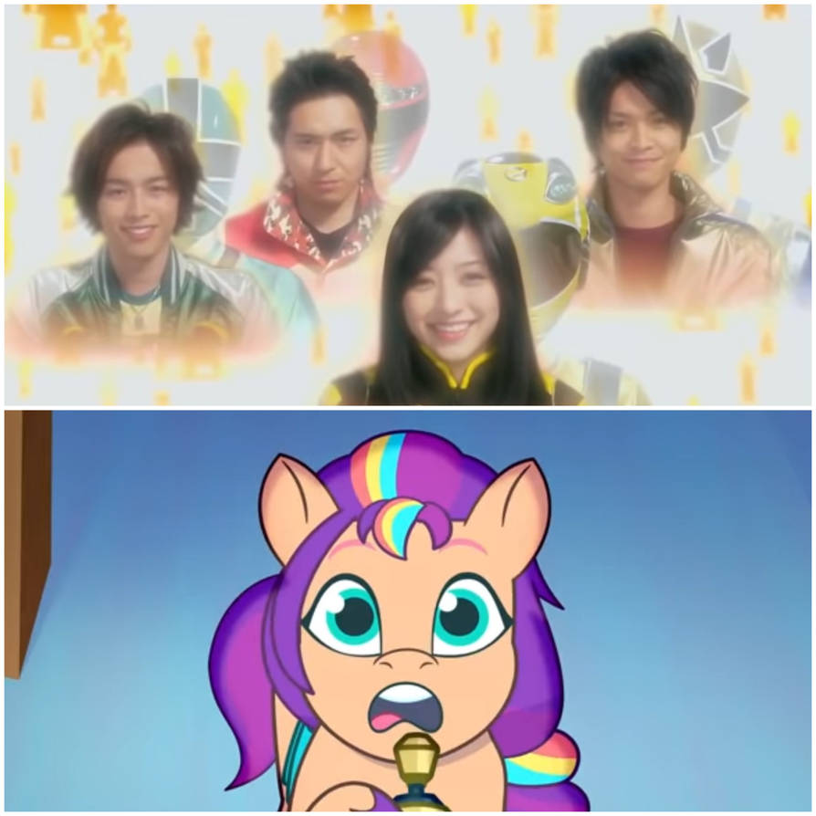 Sunny Meets Akashi Saki Chiaki And Genta By Supersentai2004 On Deviantart