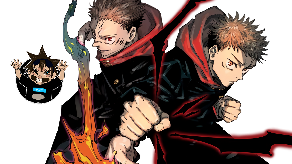 Yuji And Sukuna Png Render By Officialeaero On Deviantart
