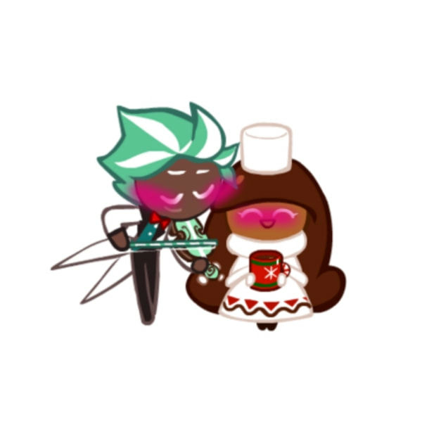 Cocoa Cookie X Mint Choco Cookie Sprite Edit By 2cherrysakura2 On Deviantart