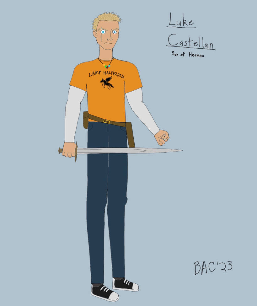 Luke Castellan By Carrollb97 On Deviantart