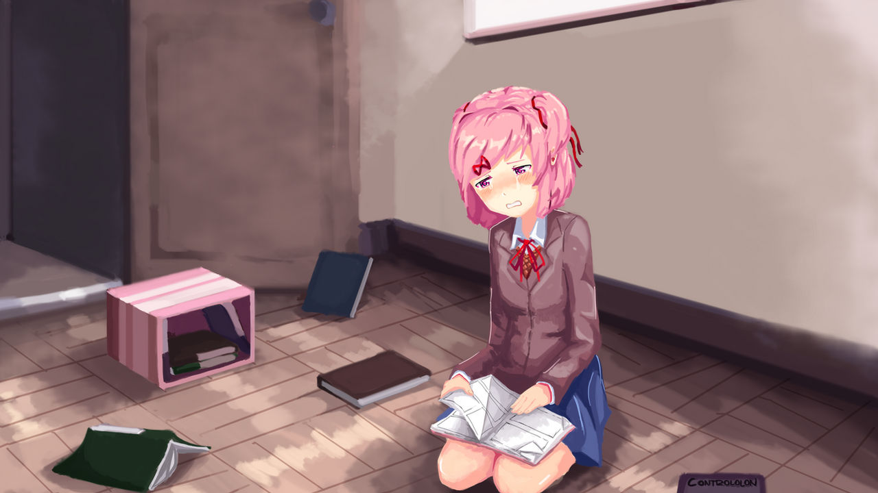 Ddlc Natsuki Day By Contrololon On Deviantart