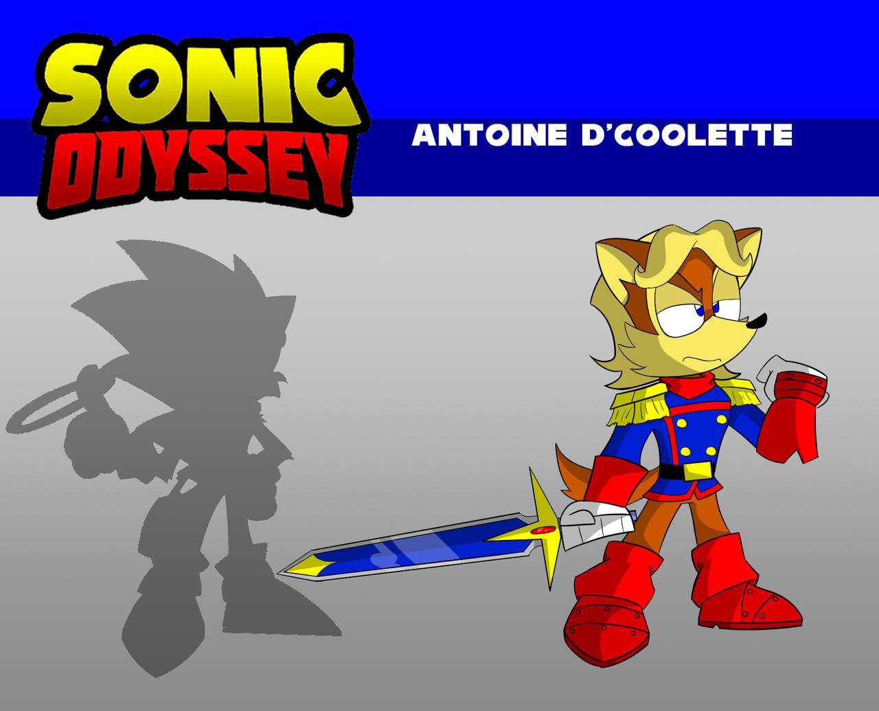 Sonic Odyssey- Antoine D'Coolette by JorDanGo on DeviantArt Sonic Odyssey- Antoine D'Coolette by JorDanGo on DeviantArt