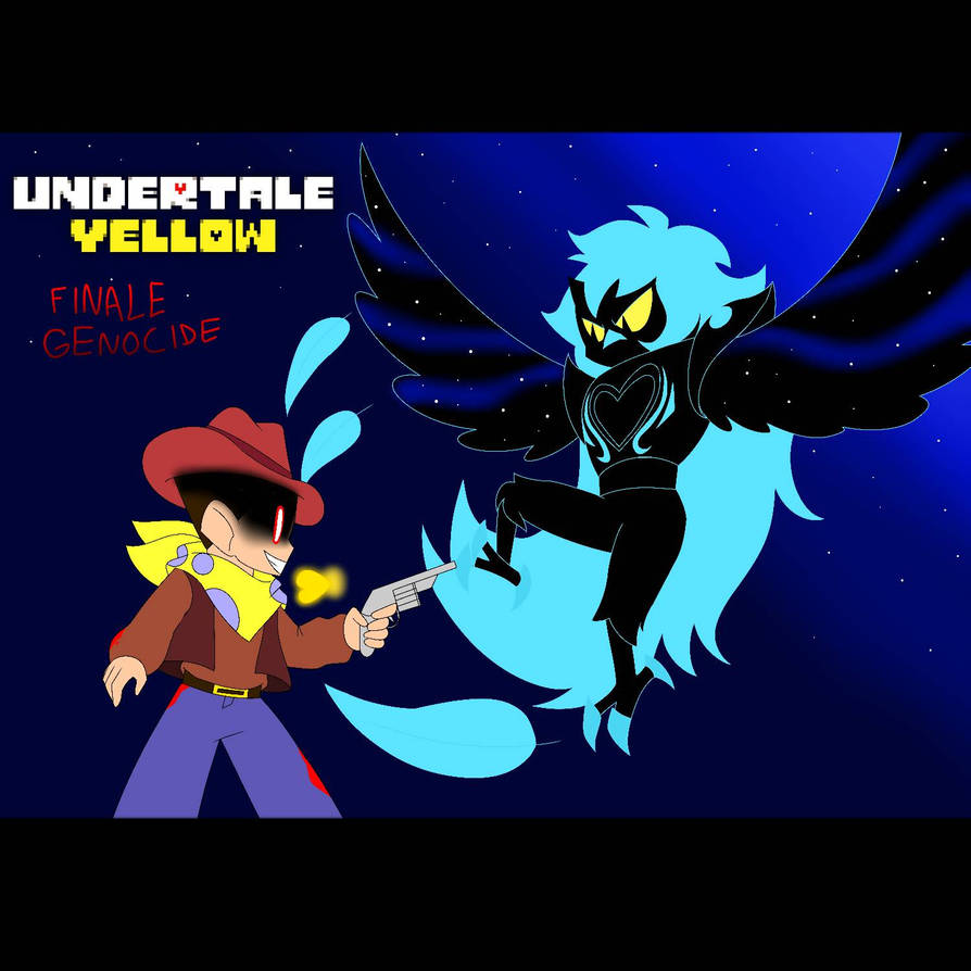 Undertale Yellow Genocidie Poster Martlet Final By Davideartz05ita On Deviantart