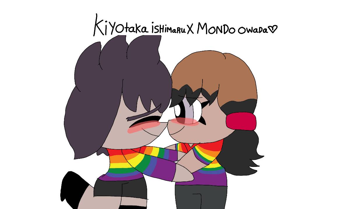 Kiyotaka Ishimaru X Mondo Owada By Vampirebeatz2000 On Deviantart