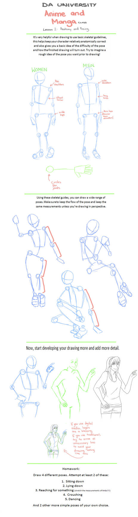 Anime Lesson2 AnatomyAndPosing by Kiaraz on DeviantArt Anime Lesson2 AnatomyAndPosing by Kiaraz on DeviantArt