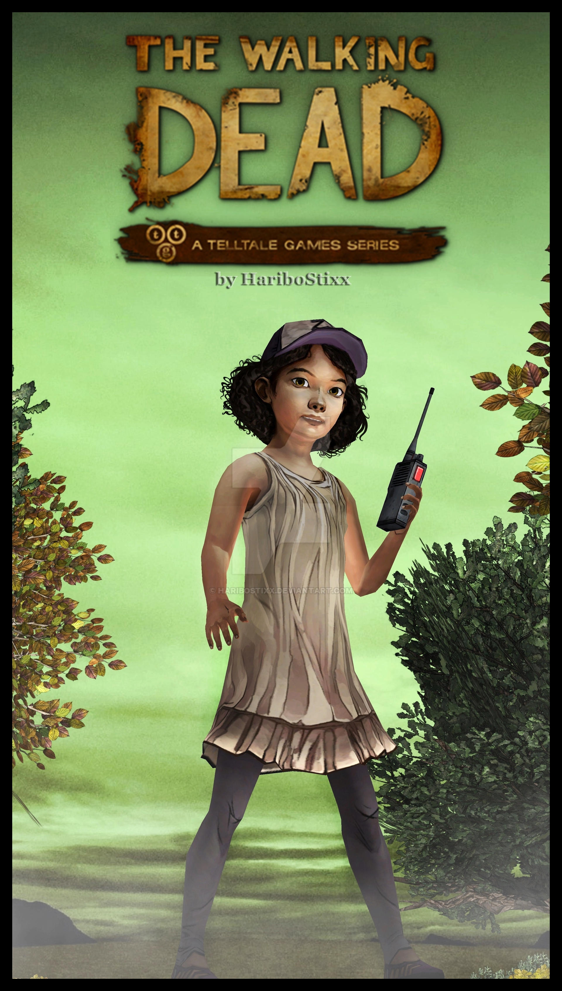 The Walking Dead Clementine Poster By Haribostixx On Deviantart