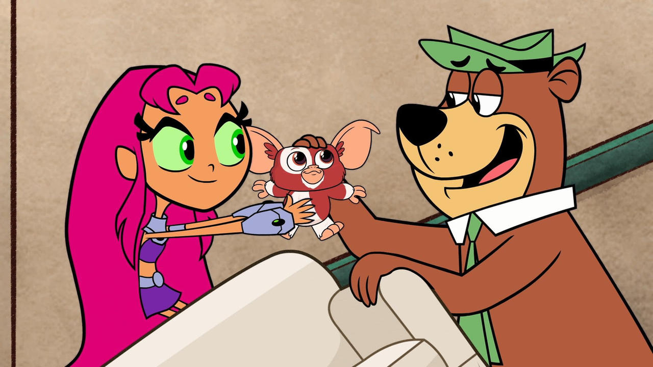 Starfire Ttg Yogi Bear And Gizmo The Mogwai By Supecrossover On