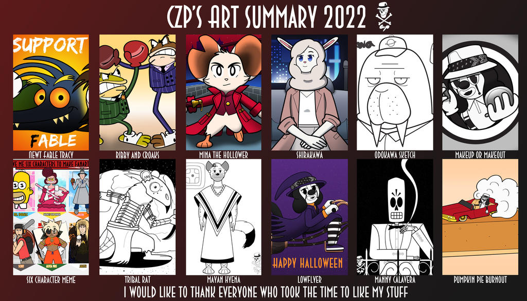 CZP's Art Summary 2022 by CZProductions on DeviantArt CZP's Art Summary 2022 by CZProductions on DeviantArt