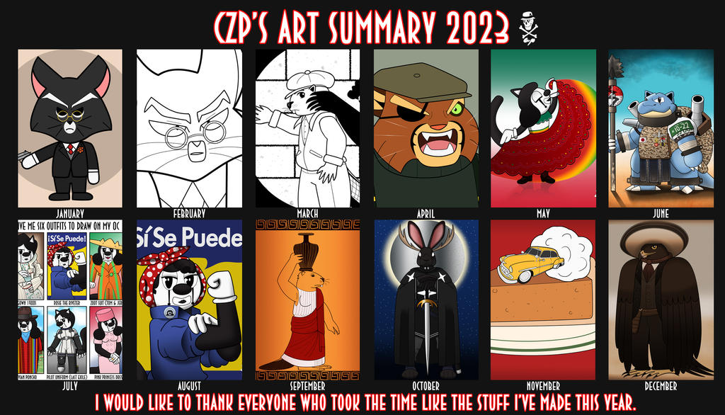 CZP's Art Summary 2023 by CZProductions on DeviantArt CZP's Art Summary 2023 by CZProductions on DeviantArt