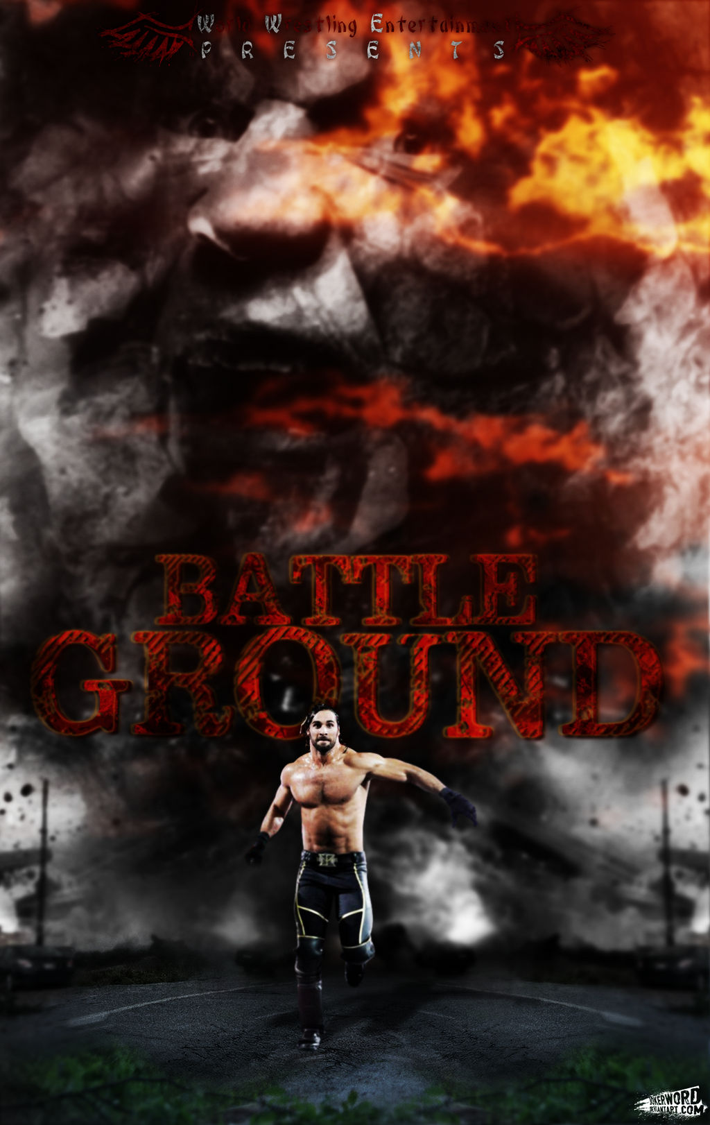 Wwe Battleground 2015 Poster By Ratedace On Deviantart