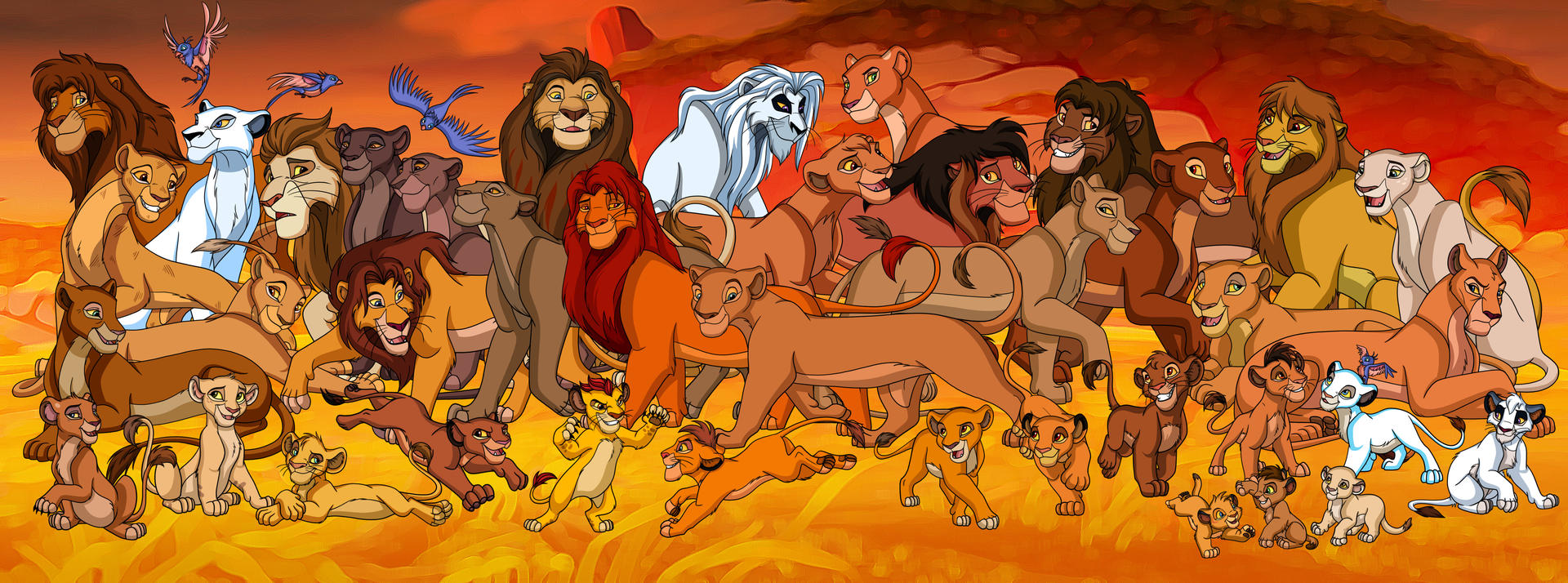 Simbas Friends Tojo Tama Malka Kula Chumvi On Lionking Adventures Deviantart